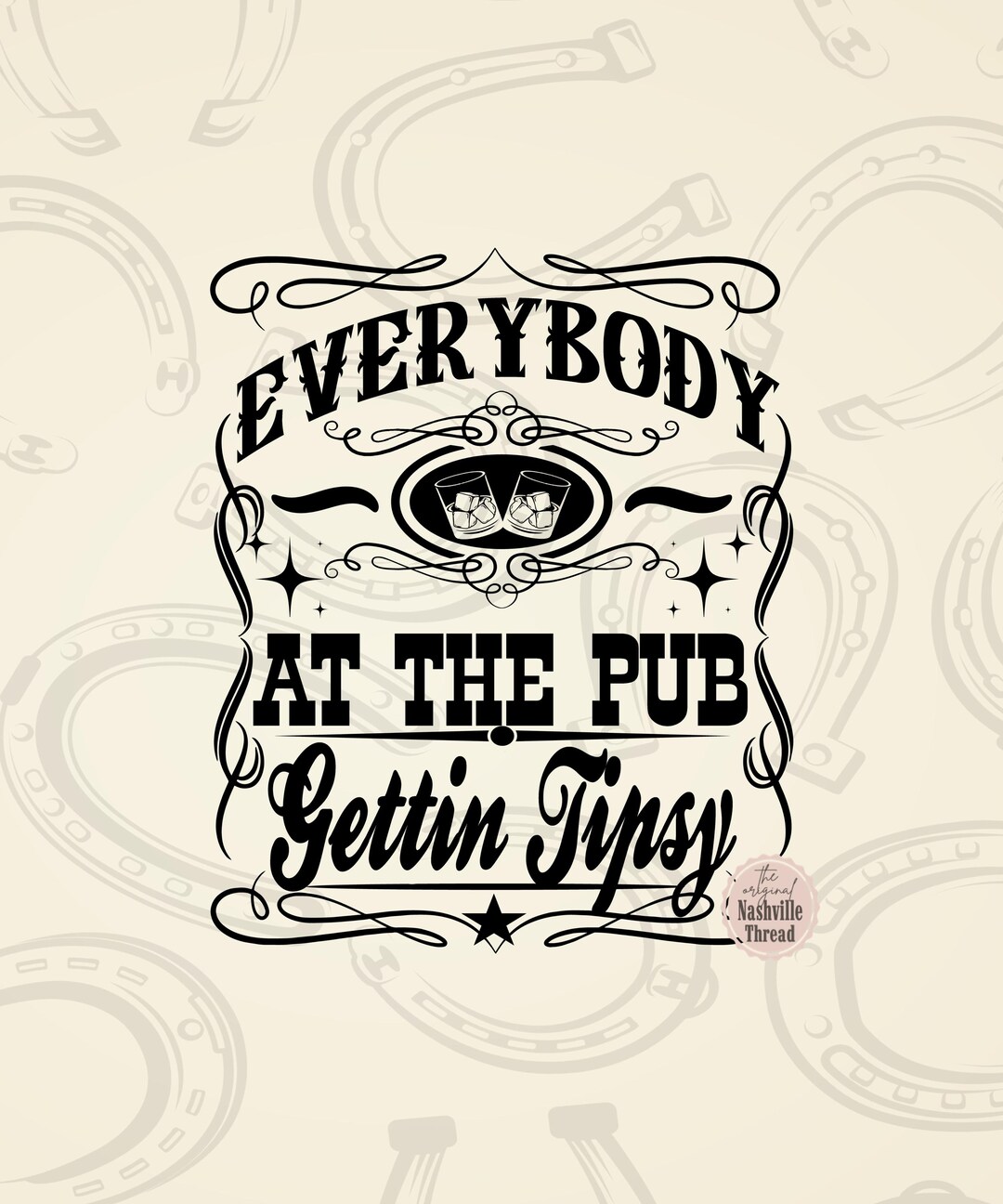 Everybody Getting Tipsy, Tipsy PNG, Pub Png, Whiskey Png, Retro Cowgirl ...