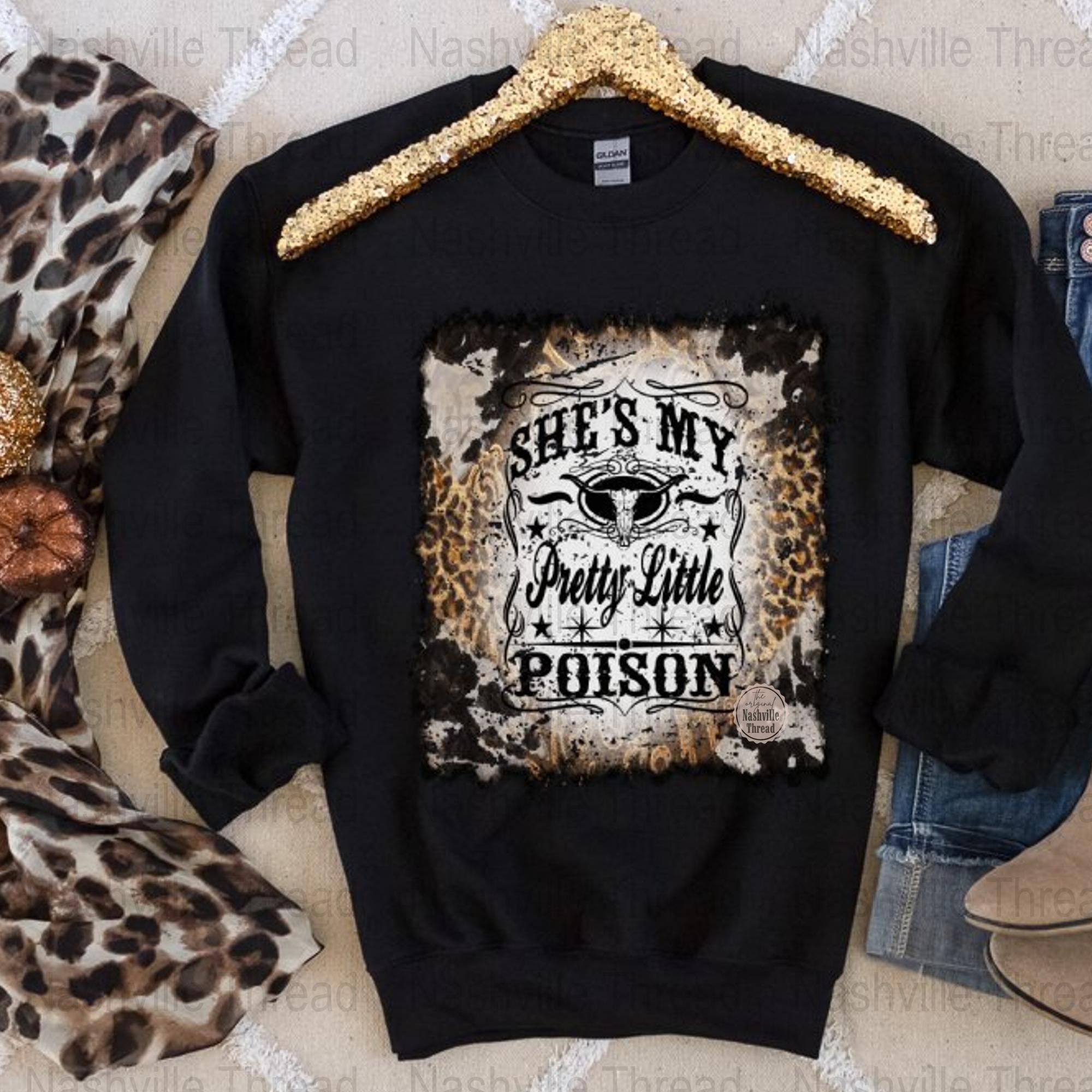 Pretty Little Poison PNG, Retro Western Cowgirl Design (digital File ...