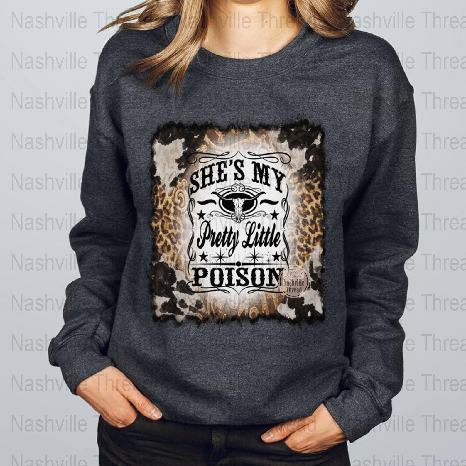 Pretty Little Poison PNG, Retro Western Cowgirl Design (digital File ...