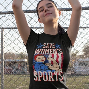 Save Women's Sports T-shirt, Empower Women, Second is the New First ...