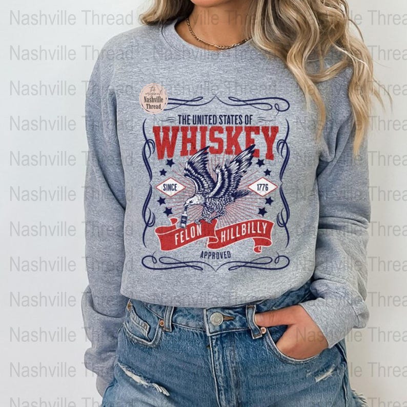 United States of Whiskey, Western 4th of July, Whiskey Png, Retro Rodeo ...