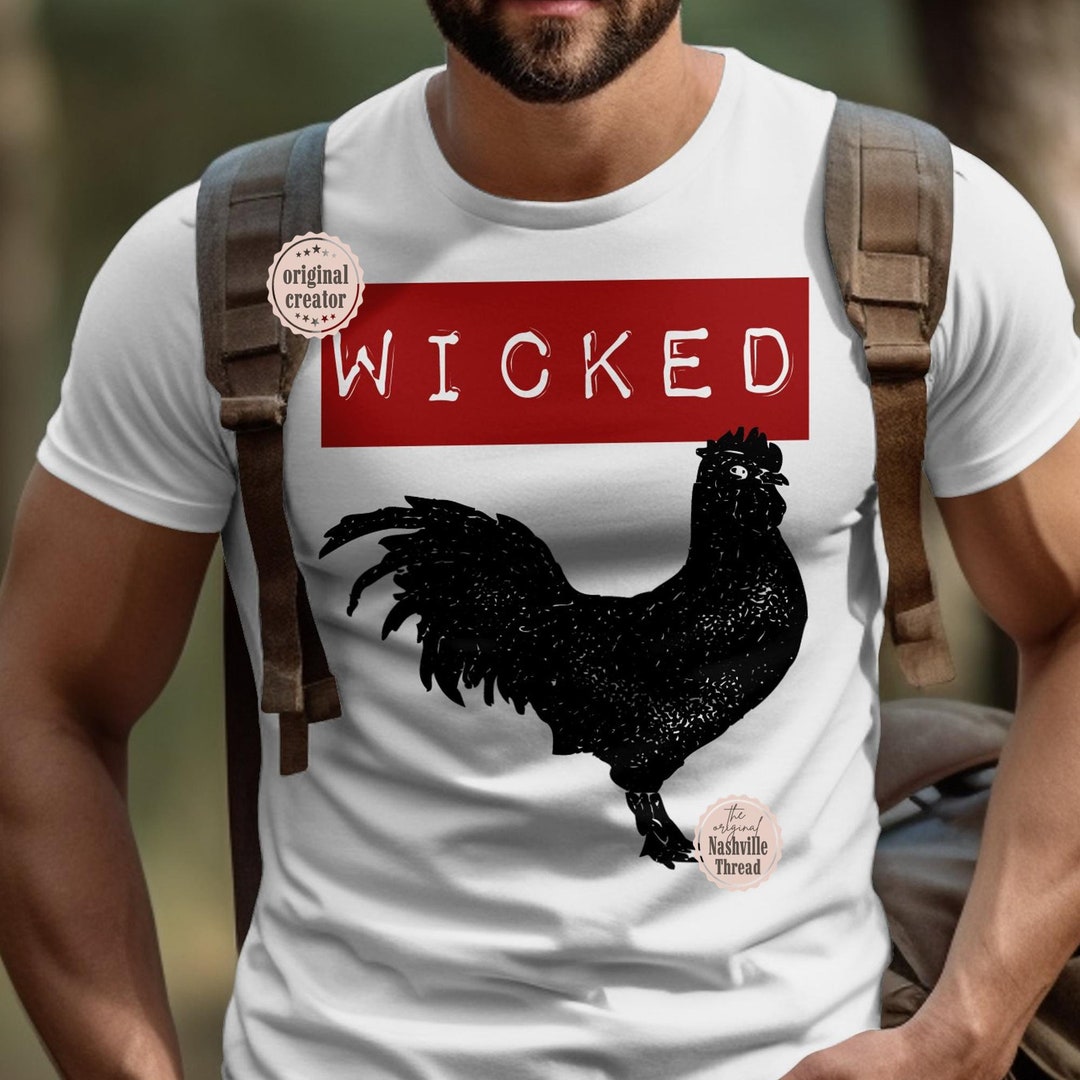Wicked Cock Funny Cock Shirt Groomsmen T Adult Humor Tee Funny
