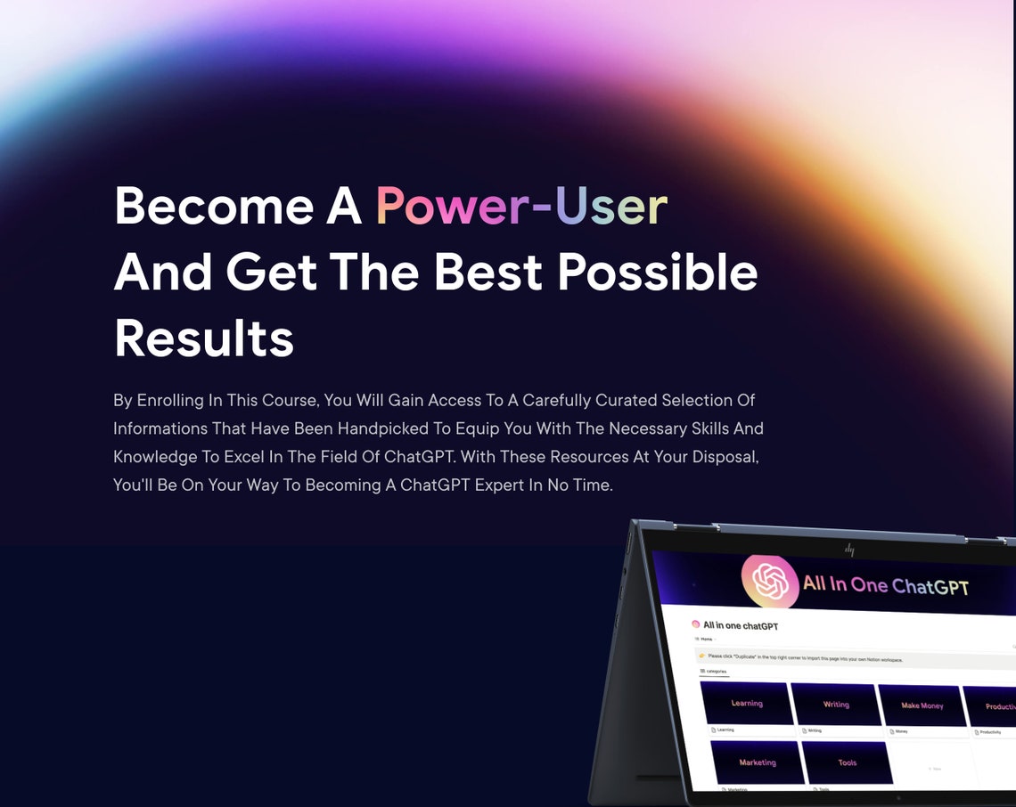 All in One Chatgpt, Learning, Writing, Make Money, Productivity, Marketing, Tools , Unlock Your ...