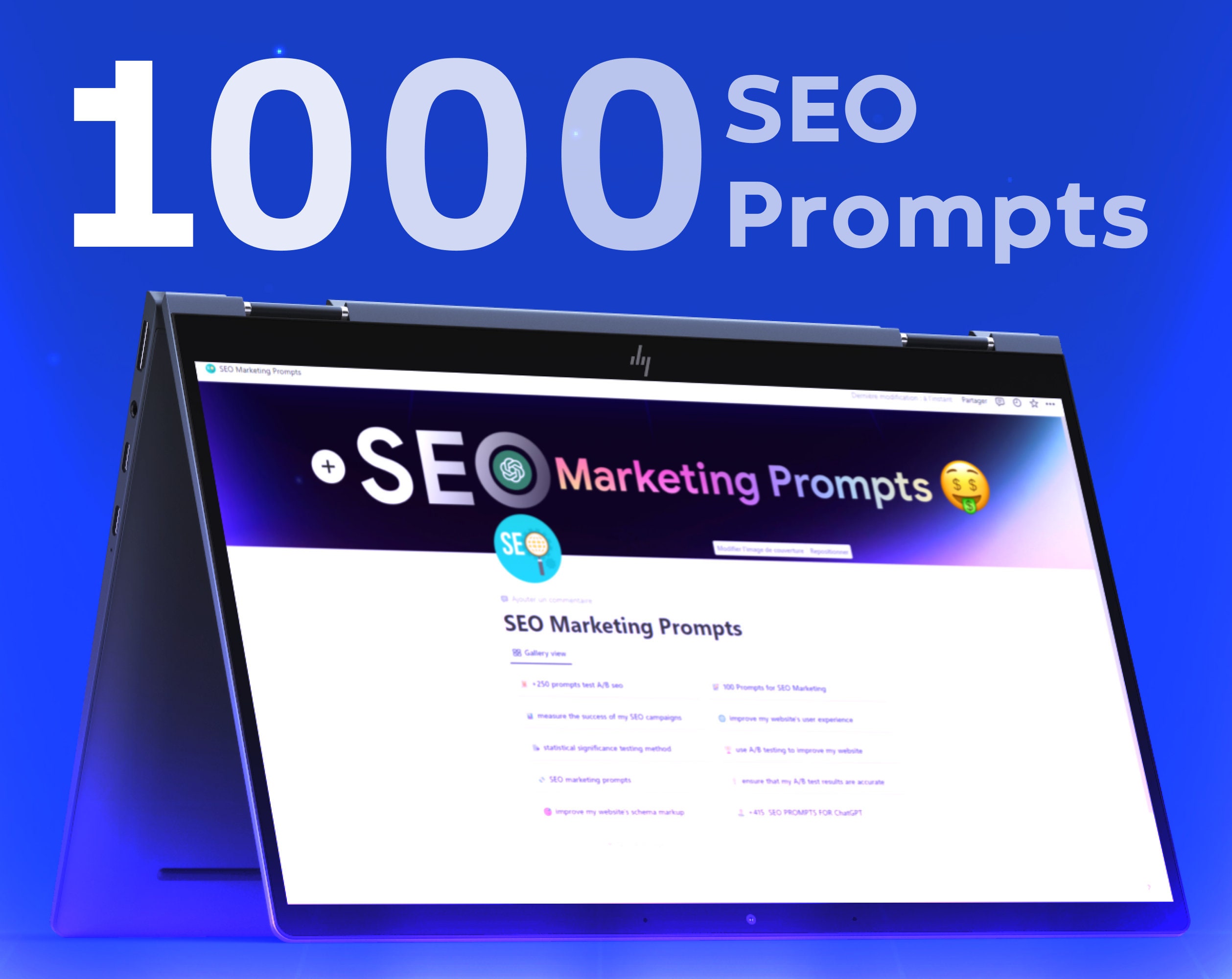 1000 SEO Marketing Prompts, Boost Your Online Presence: +1000 SEO ...
