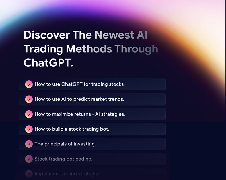 Stock Trading Mastery Using Chatgpt, Unlock Your Trading Potential ...