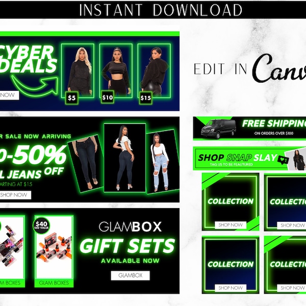 Shopify Website Templates - Etsy