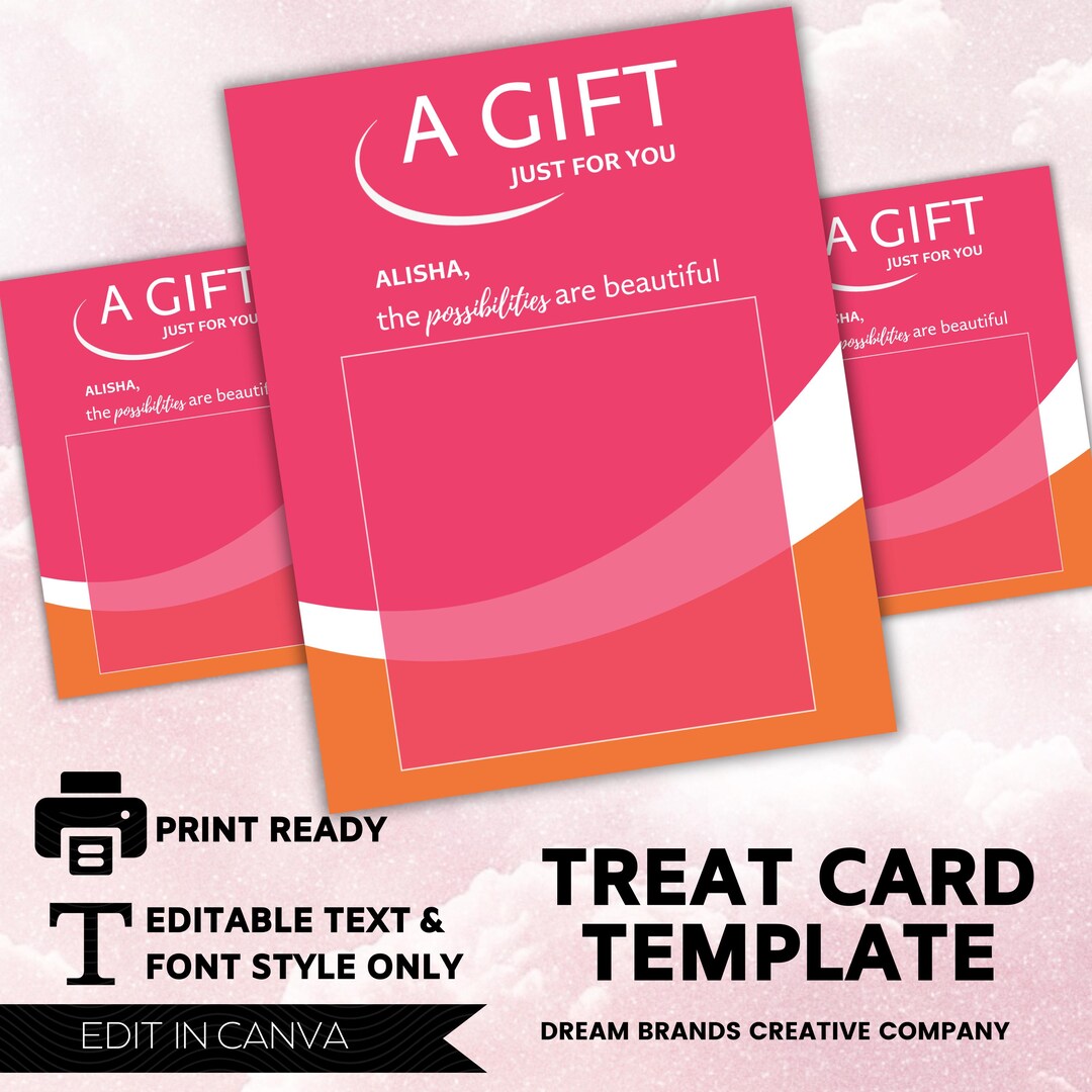 Ulta Inspired Valentines Day Treat Card Templates, Jumbo Valentines ...