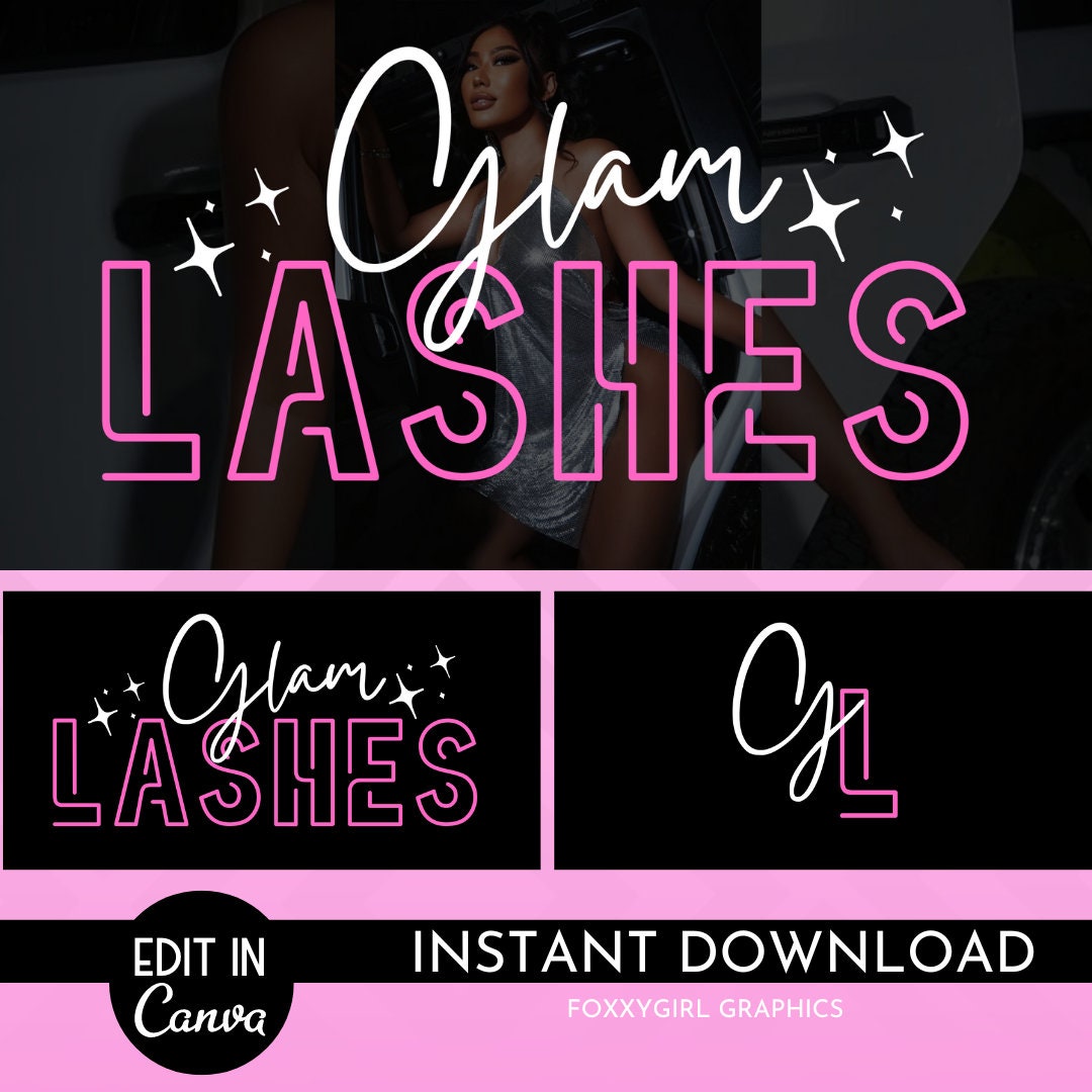 DIY Text-based Logo Template | Premade Canva Logo Design | Beauty Logo ...