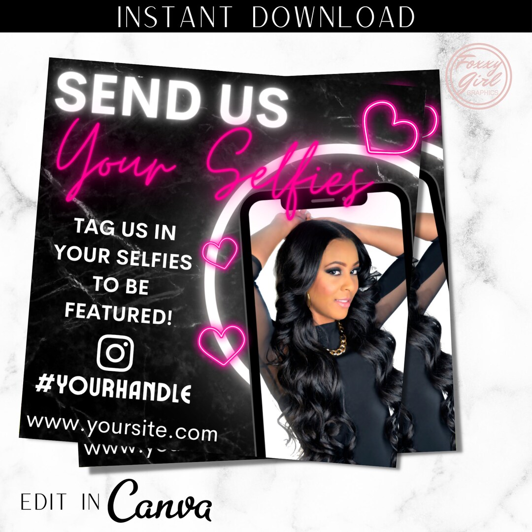 DIY Flyer Template, Boutique Flyer, IG Flyer, Social Media Flyer ...