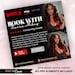 Hairflix Wig Install Flyer: Braider Booking Template (canva Editable ...