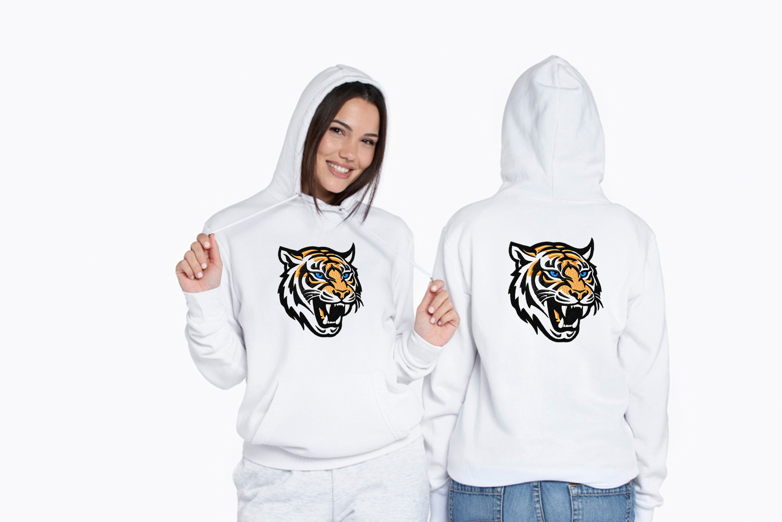 Tige Embroidery Design - Wild Animal Face Machine Embroidery Files 5 ...