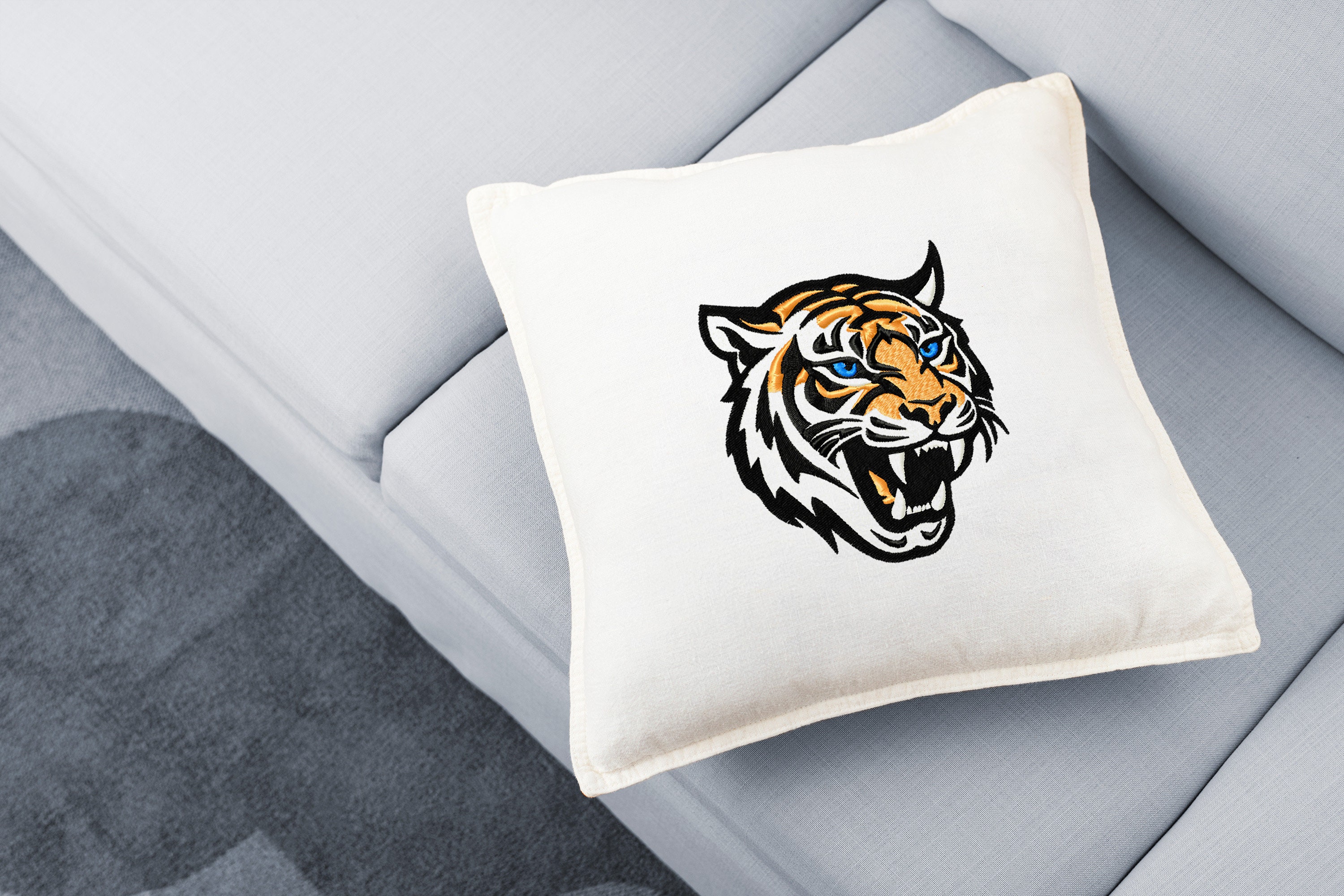 Tige Embroidery Design - Wild Animal Face Machine Embroidery Files 5 ...