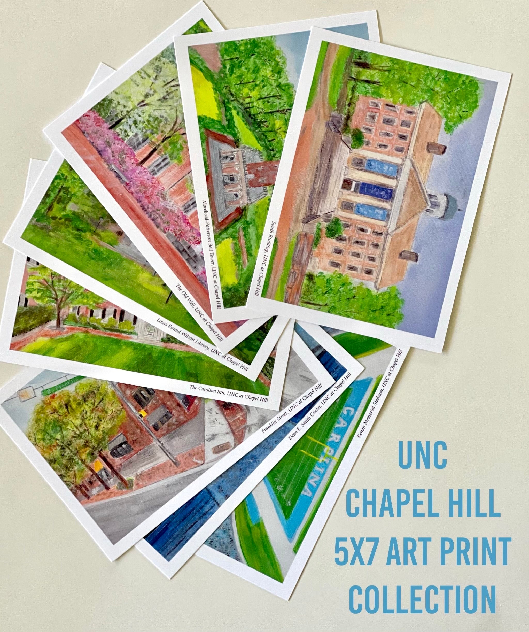 UNC Chapel Hill Art Prints - Etsy