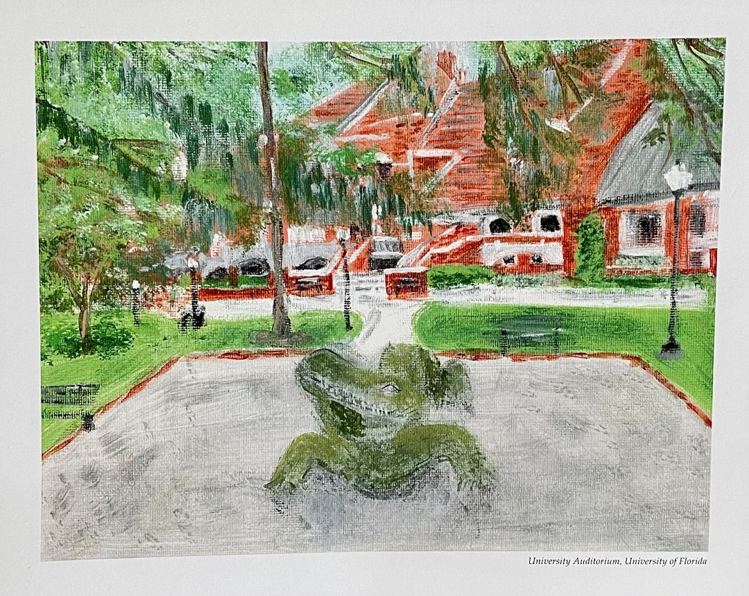 University of Florida Print - Etsy