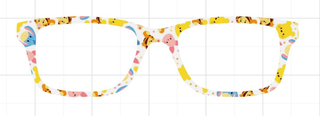 Pooh & Friends Custom Magnetic Eyeglasses Topper for Pair - Etsy
