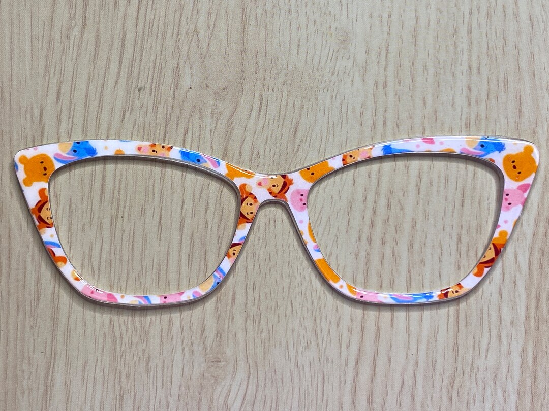 Pooh & Friends Custom Magnetic Eyeglasses Topper for Pair Eyewear - Etsy