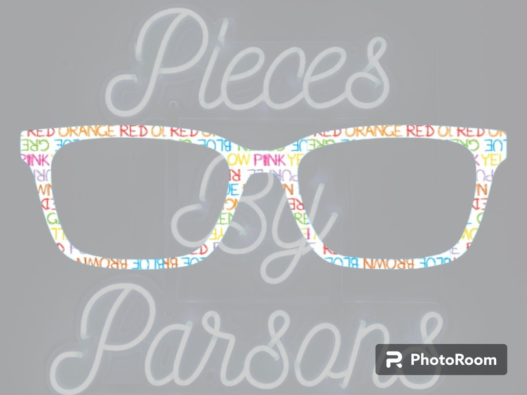 Colorful Words Magnetic Topper Compatible With Pair Eyewear -- SELECT ...