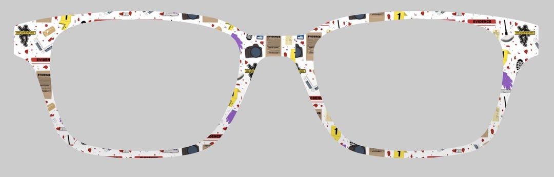 Evidence Investigation Handcrafted Magnetic Topper for Pair Eyewear ...