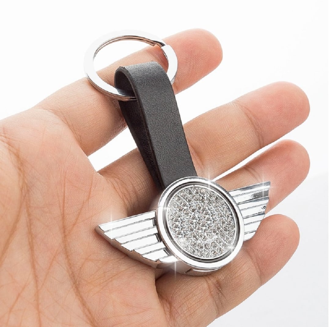 Rhinestone Diamonds Sparkling Bling Keyring for Mini Cooper S Clubman ...