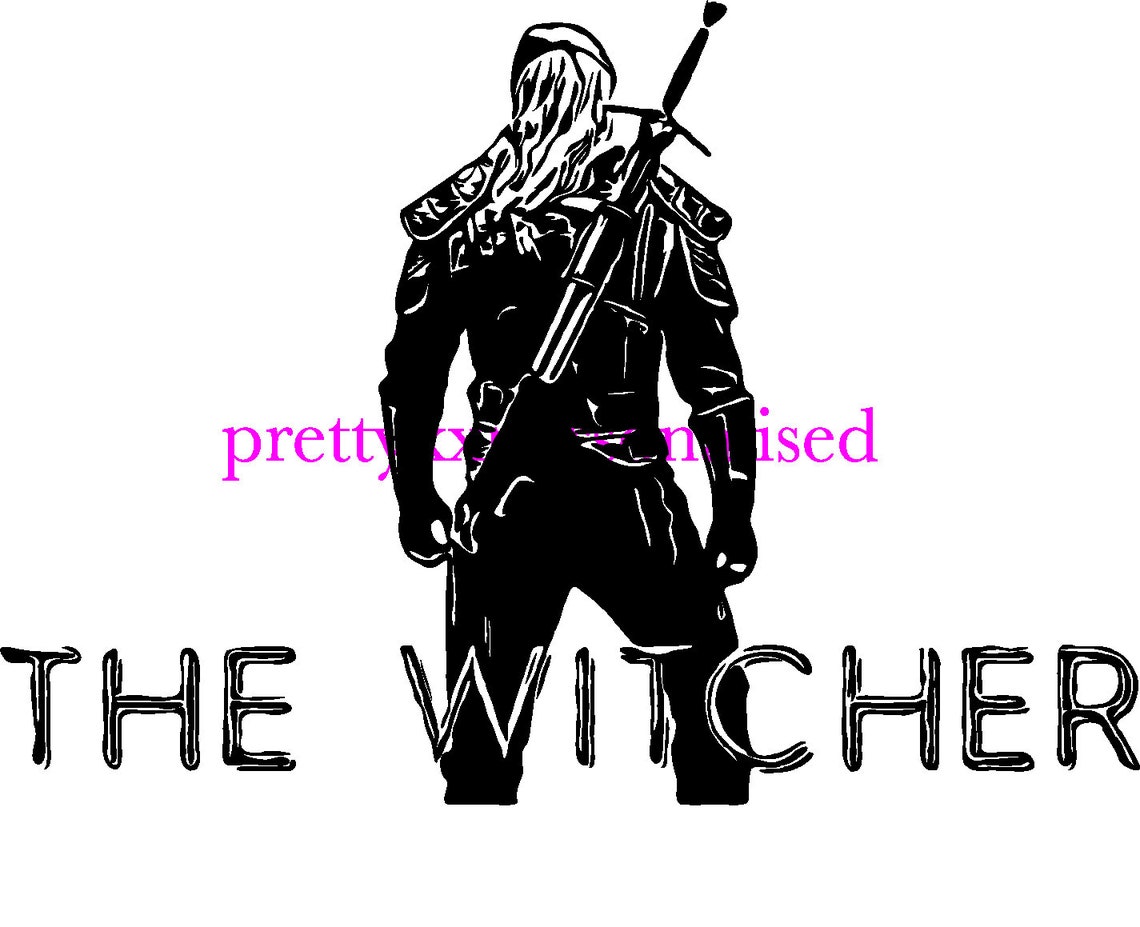The Witcher SVG Cut File - Etsy