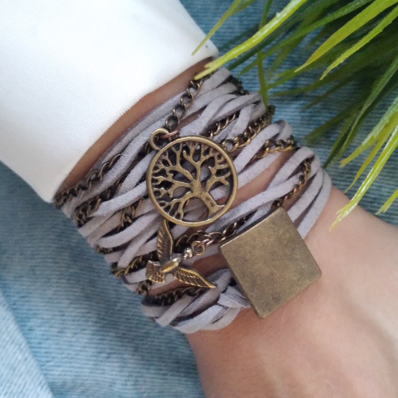 Suede Bracelet - Etsy