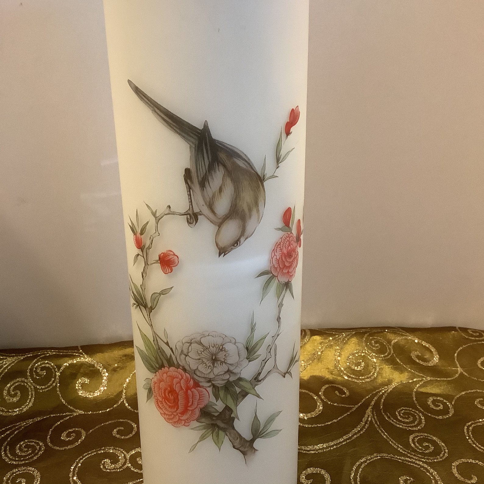 Vintage Norleans Frosted Satin Glass Vases Etsy