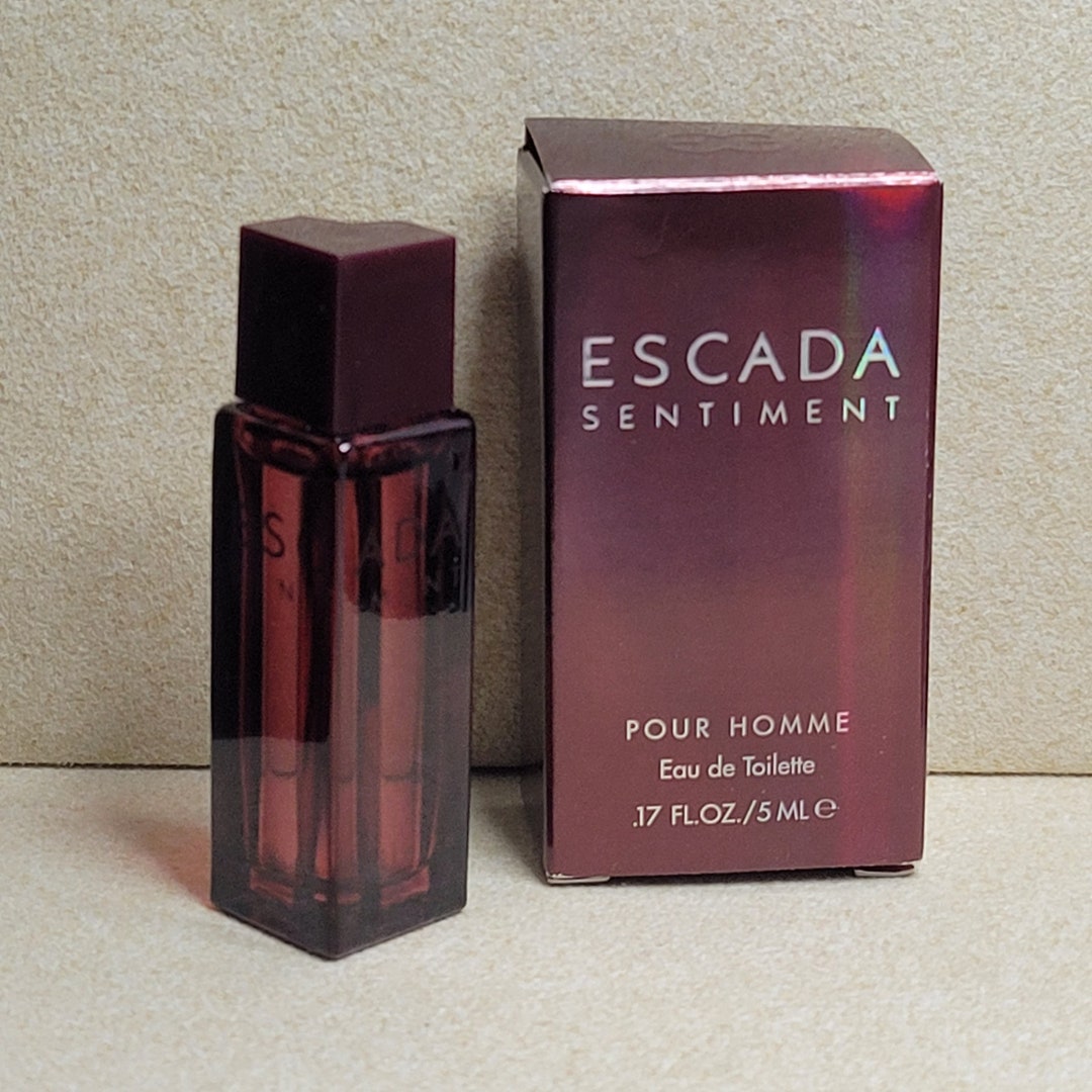 ESCADA SENTIMENT Pour Homme - Miniature - 5ML/0.17 OZ - Eau De Toilette ...