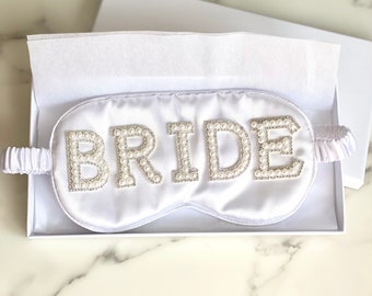 Bride Sleep Mask - Etsy UK