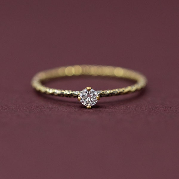 Simple Engagement Ring - Etsy