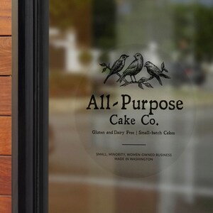Custom Full Color Window Decals - Graphics - Cling - Stickers - Etsy
