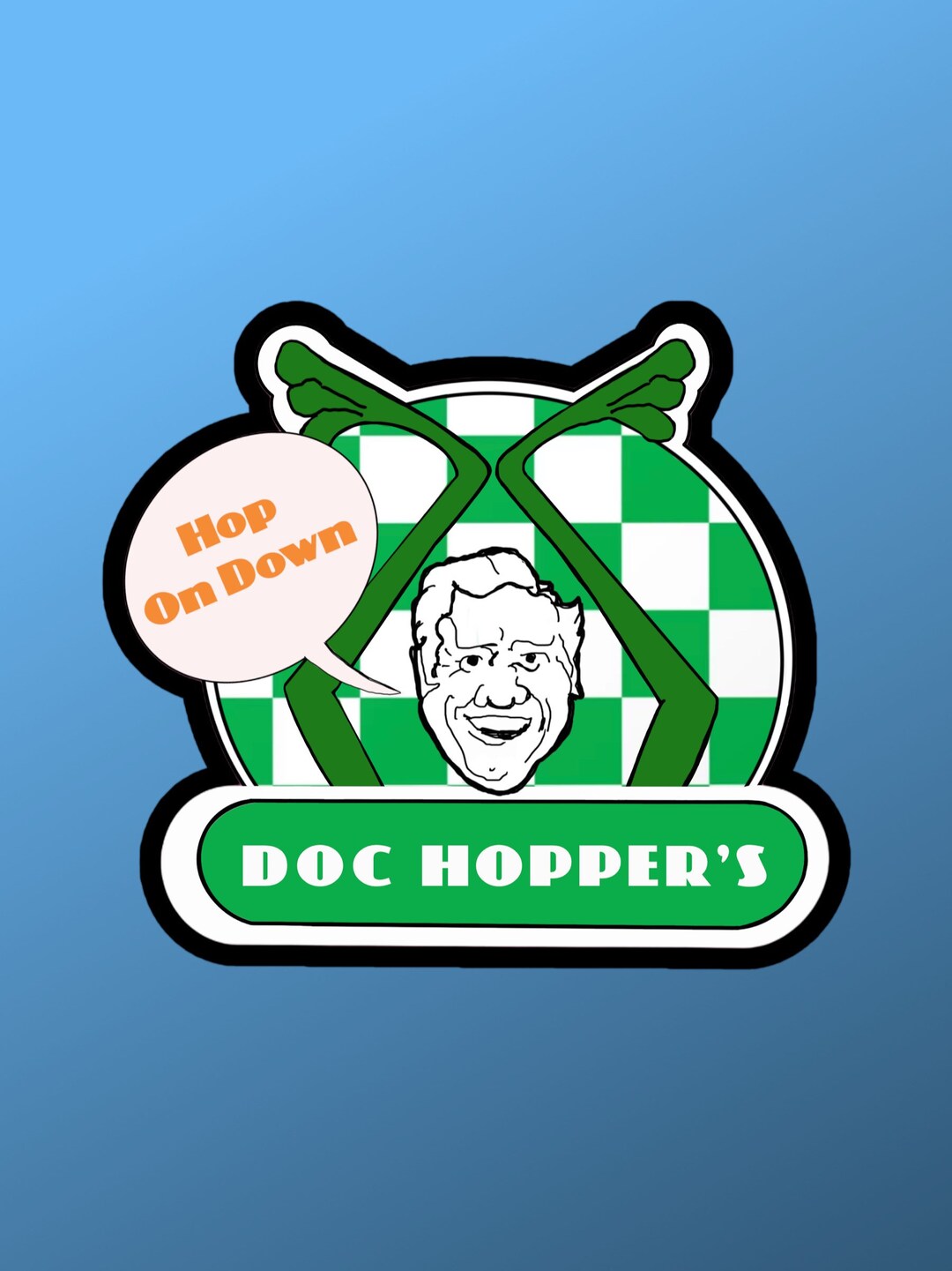 Jim Henson, the Muppets, Doc Hopper, Kermit the Frog, Waterproof, Vinyl ...