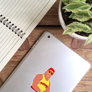 Hulk Hogan Sticker, Hulkamania, 90s WWF, Wrestling, Waterproof Vinyl ...