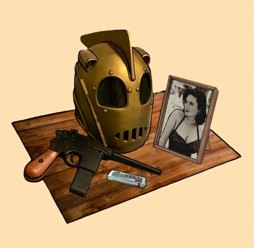 Disney Rocketeer, Waterproof, Vinyl Sticker for Laptops, Water Bottles ...