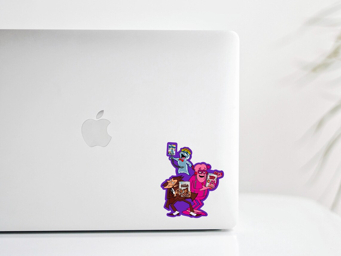 80s Cereal Monster Stickers Count Chocula Booberry - Etsy