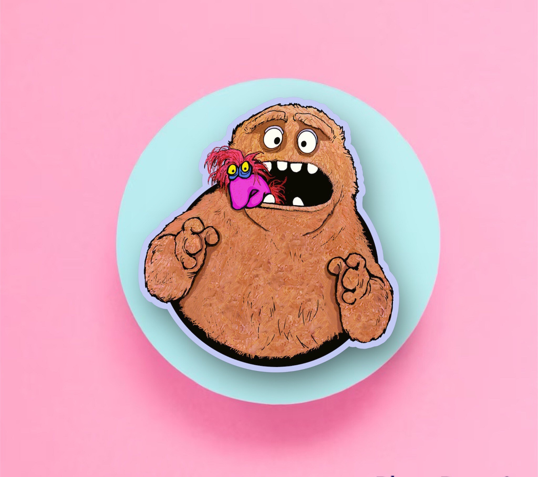 The Muppet Show Sticker Muppets Cute Monster Jim Henson - Etsy