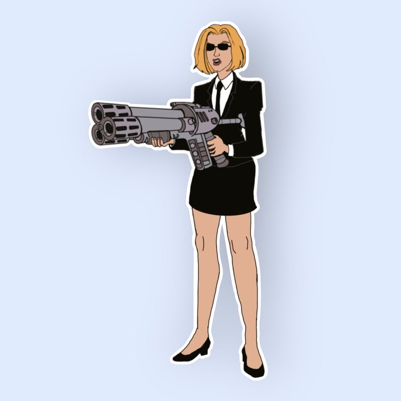 Men in Black Animated Series MIB 90s Cartoon Waterproof - Etsy