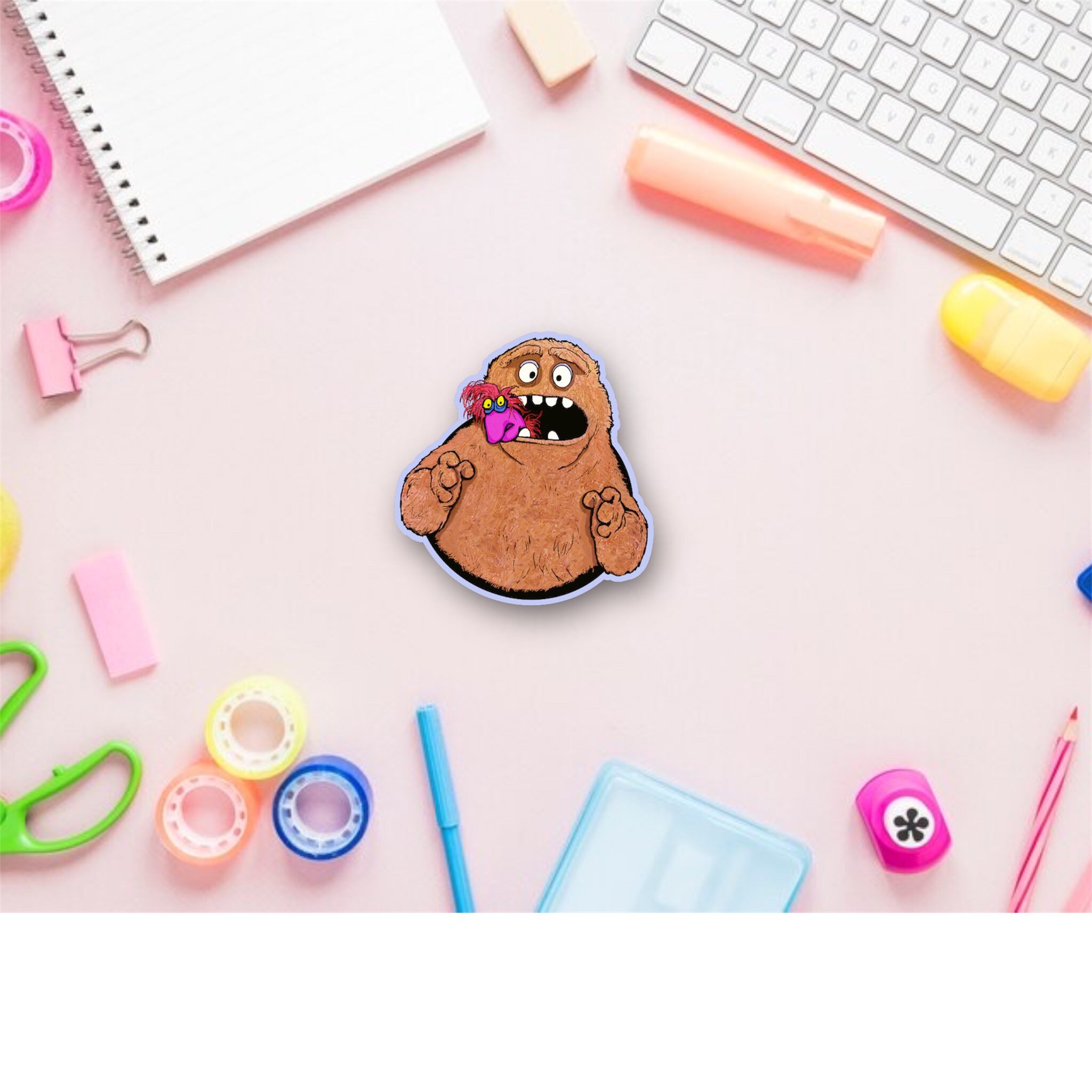 The Muppet Show Sticker Muppets Cute Monster Jim Henson - Etsy