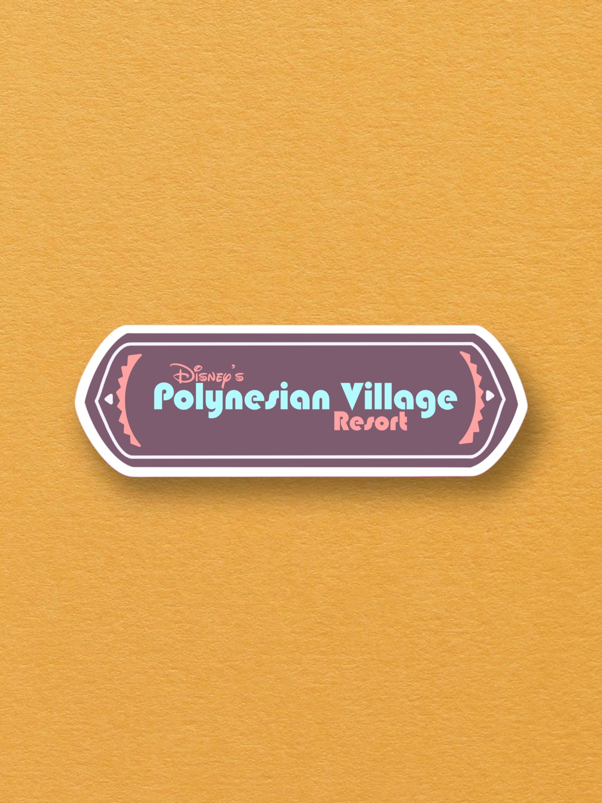 Polynesian Resort Hotel Sticker Walt Disney World Disney - Etsy