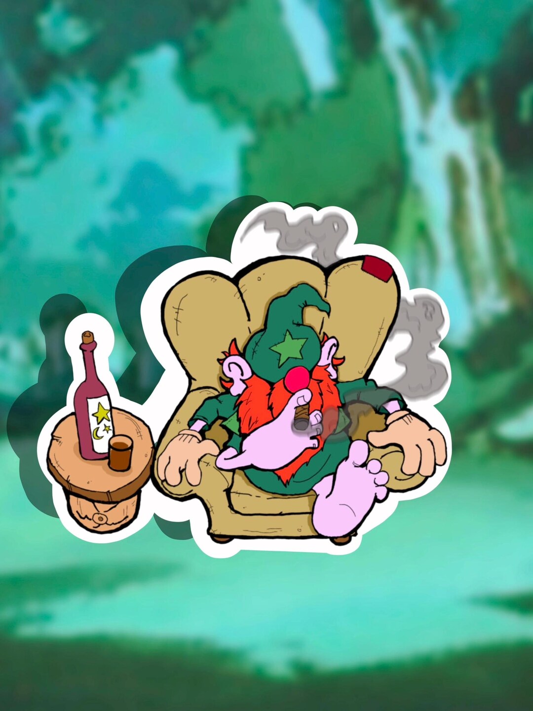 Wizards Movie Sticker: Ralph Bakshi Avatar Vinyl Decal - Etsy