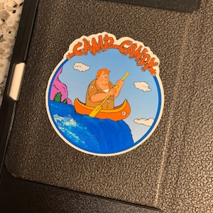 Camp Candy, John Candy, 90s Cartoon, Waterproof, Vinyl Sticker for ...