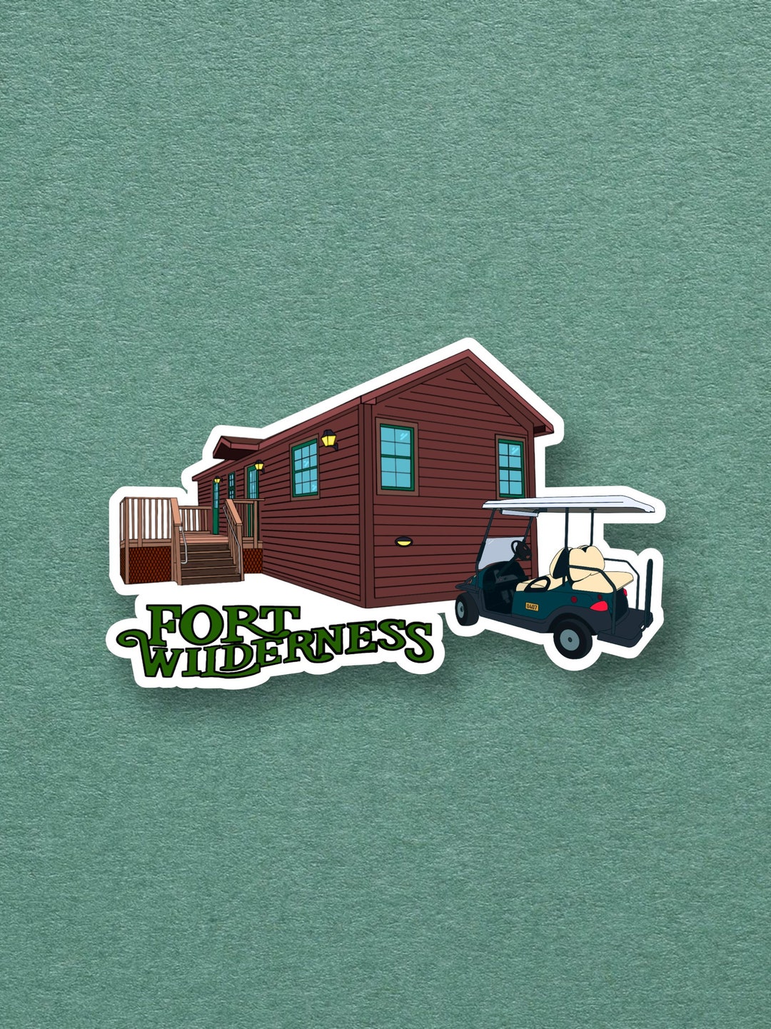 Disney's Fort Wilderness Inspired | Vinyl Decal Sticker | Waterproof ...