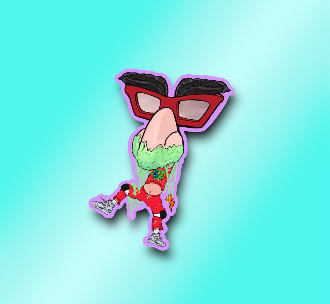 Nickelodeon Sticker, Double Dare, 90s Kid, Cartoon, Waterproof Vinyl ...