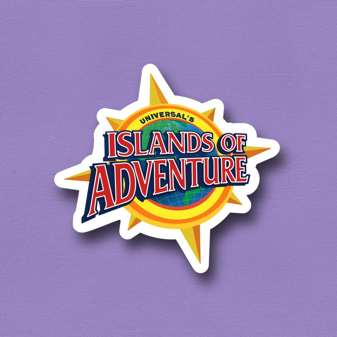 Islands of Adventure Sticker: Universal Studios Florida, Waterproof ...