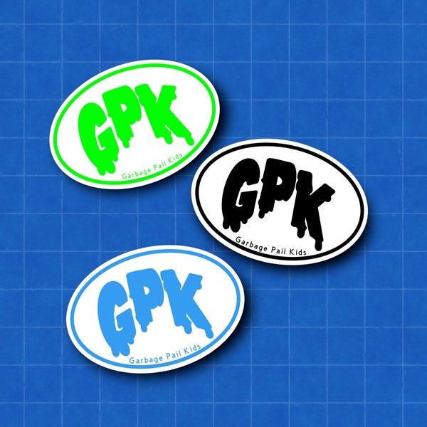 Garbage Pail Kid Sticker - Etsy