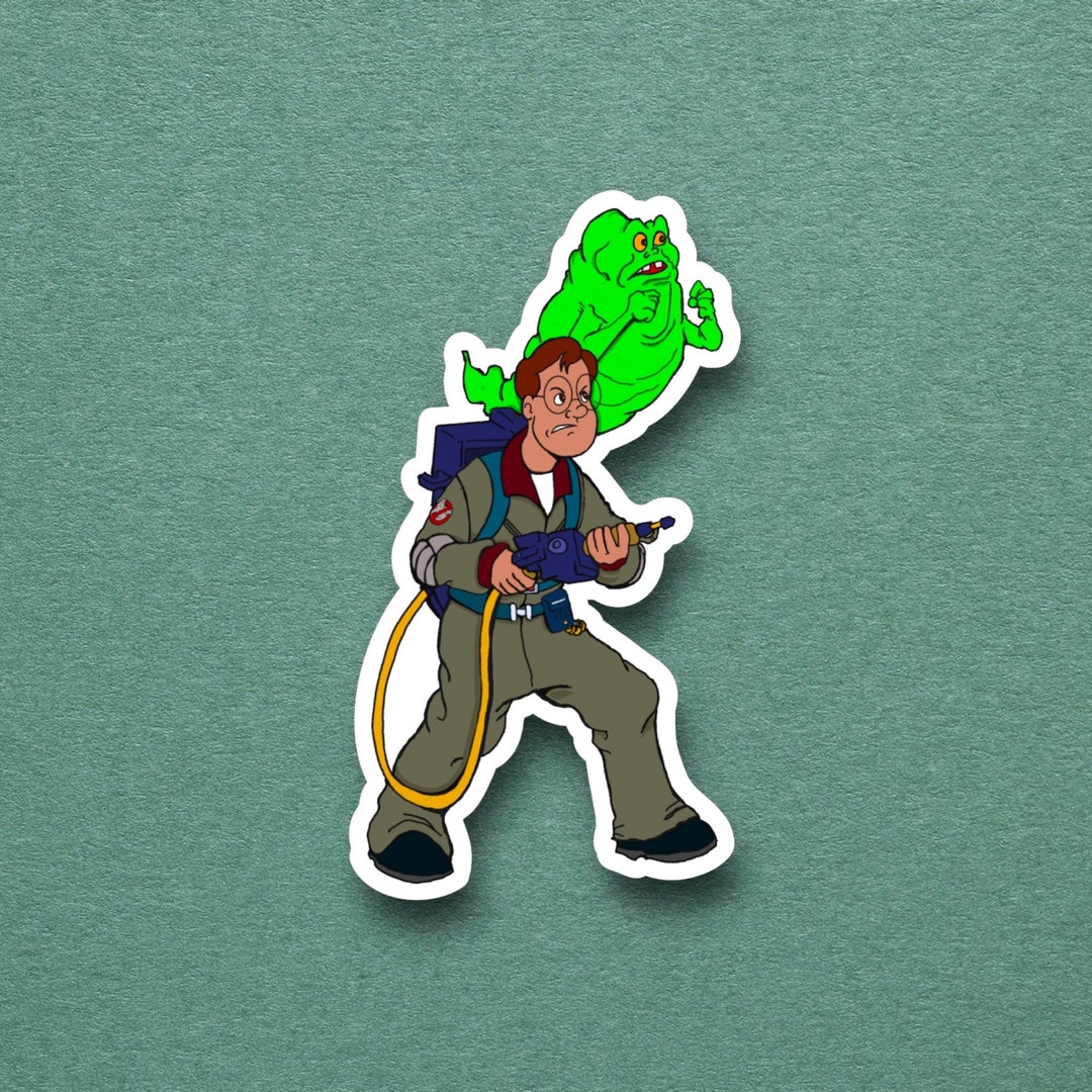 The Real Ghostbusters, Louis Tully, Slimer, Proton Pack, Cartoon ...