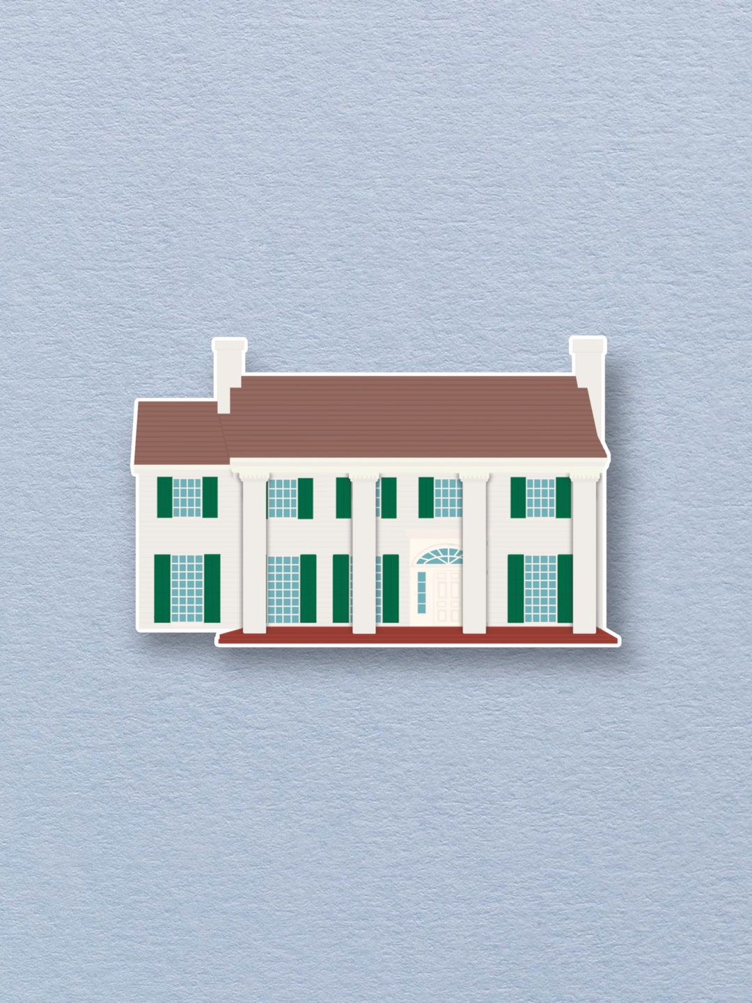 Gone With the Wind, Tara Plantation House, Scarlett O’hara, Waterproof ...