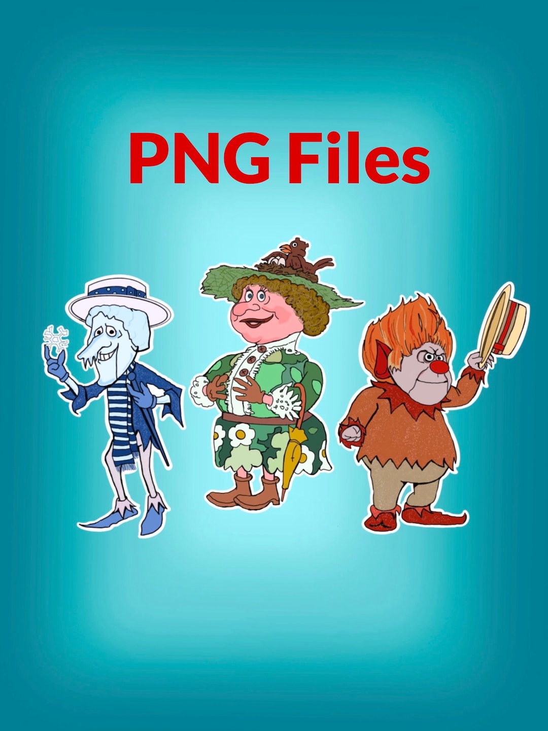 Miser Brothers and Mother Nature the Year Without a Santa Claus Png ...