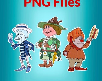 Miser Brothers Heat Miser and Snow Miser From the Classic Christmas ...