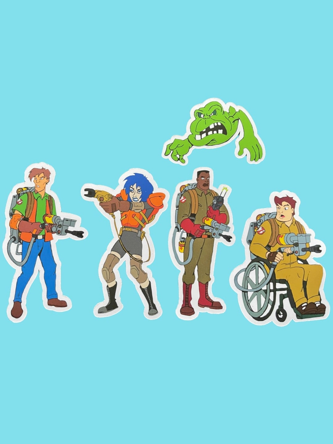 Extreme Ghostbusters, 90s Cartoon, Waterproof, Vinyl Stickers for ...