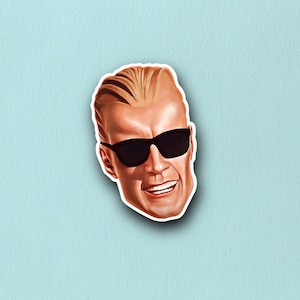 Max Headroom, 80’s Sticker, Retro, Gen X, Waterproof, Vinyl Sticker for ...